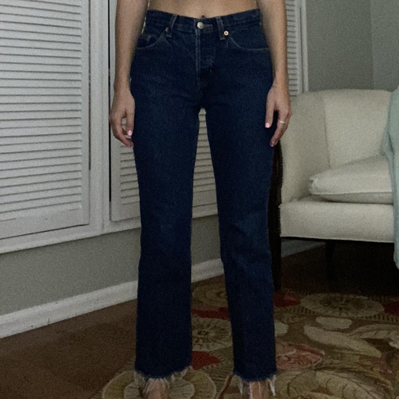 Vintage Gap High Waisted Jeans. - Labeled as a 2.... - Depop