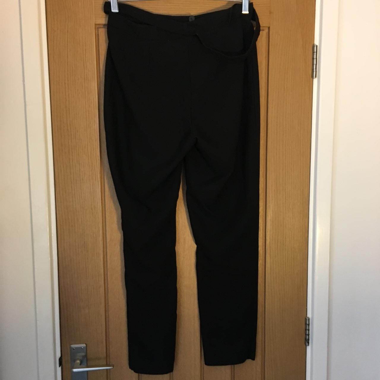 HUGE PRICE DROP 🚨 Black missguided work trousers... - Depop