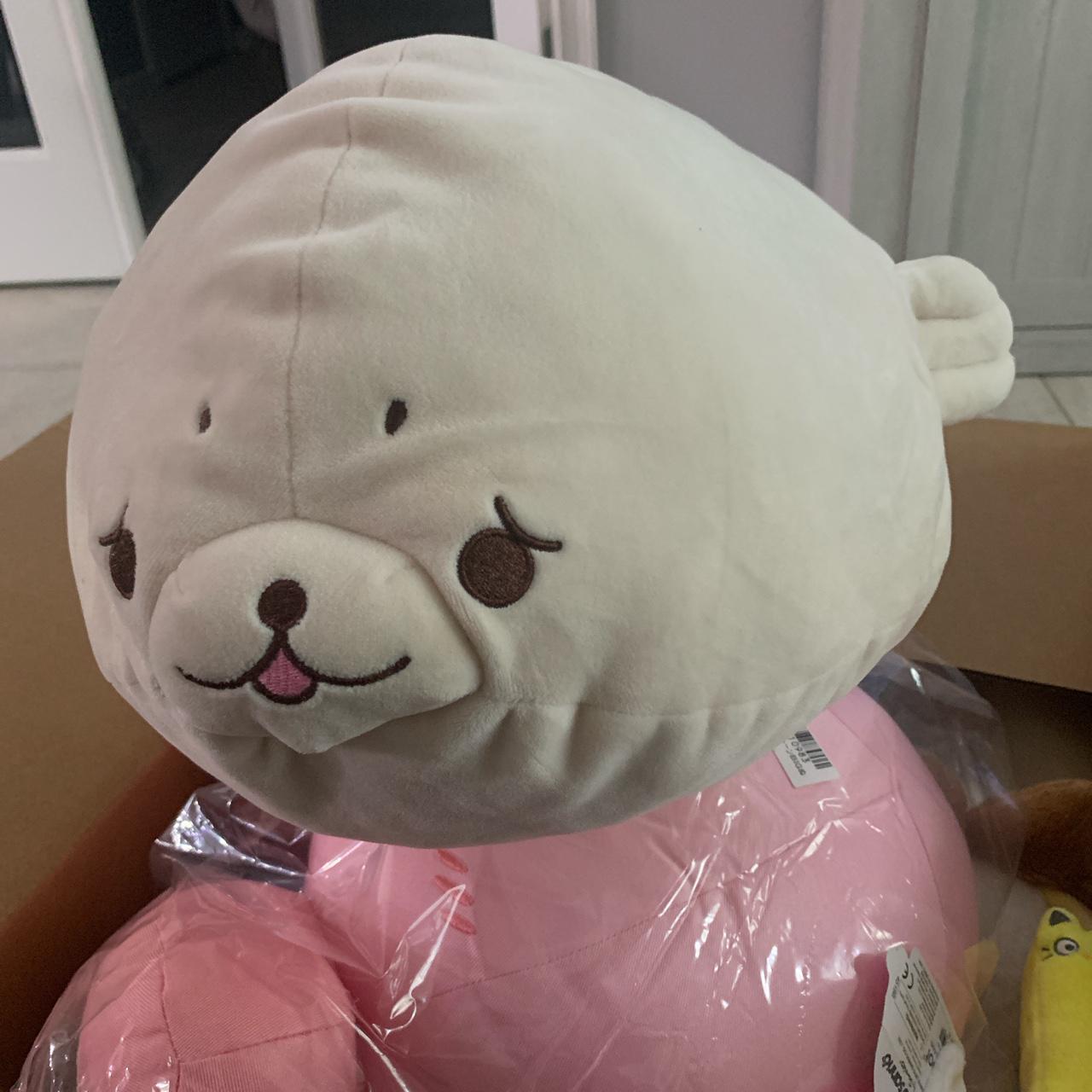 VERY SOFT worried seal plush ! You can honestly use... - Depop