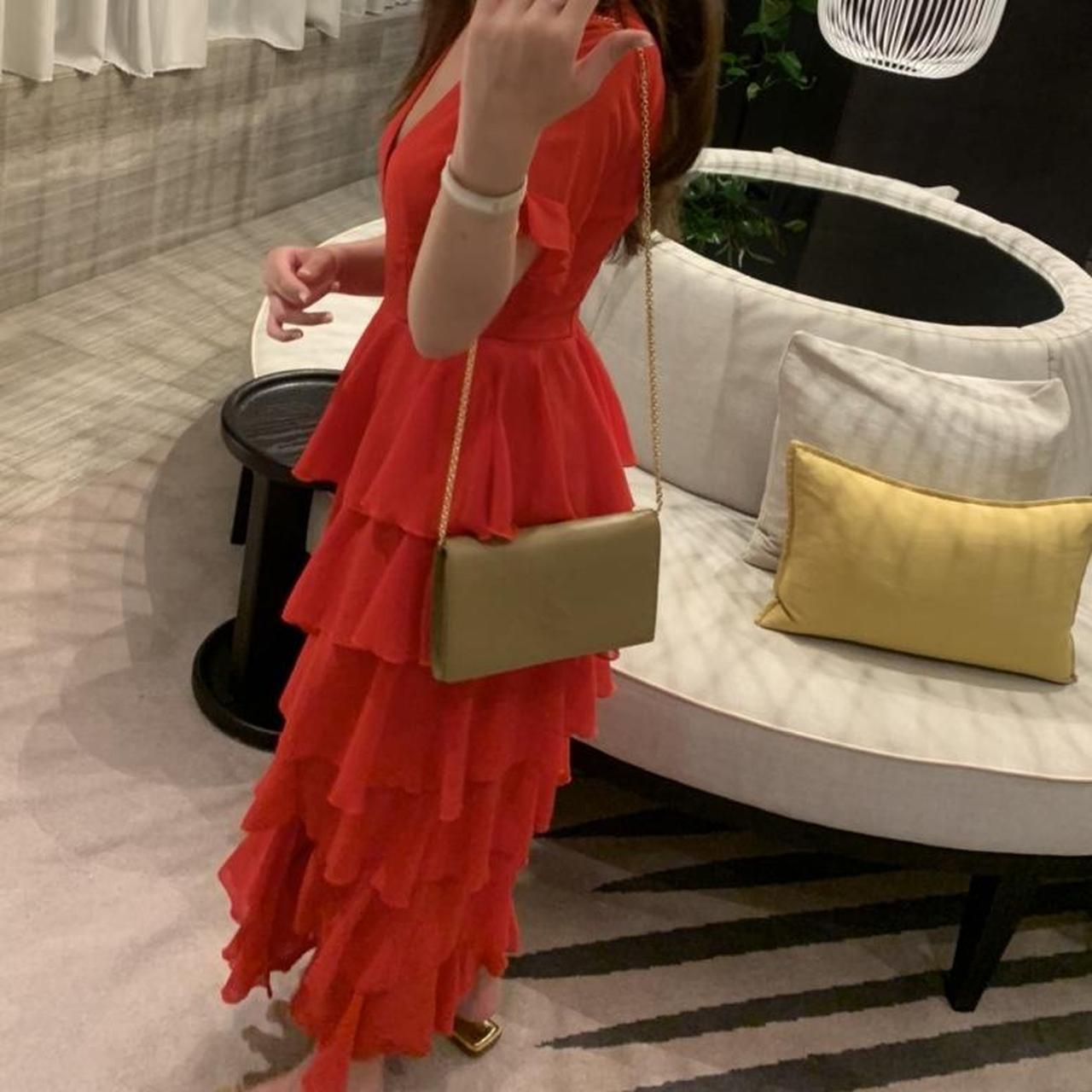 Red PLT maxi dress ♥️ Worn once! Size 8. Pretty... - Depop