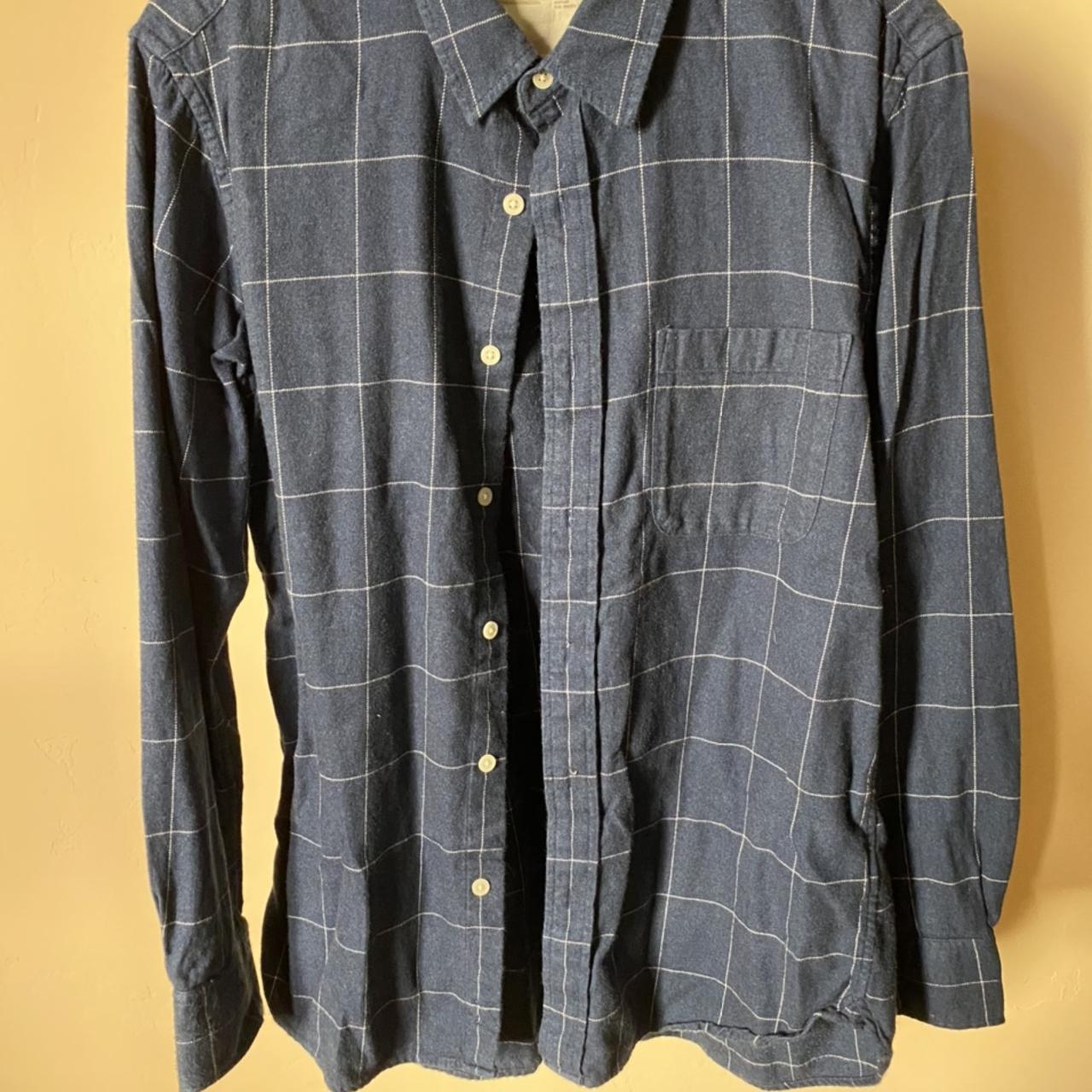 Muji japan flannel Color more accurate in second... - Depop