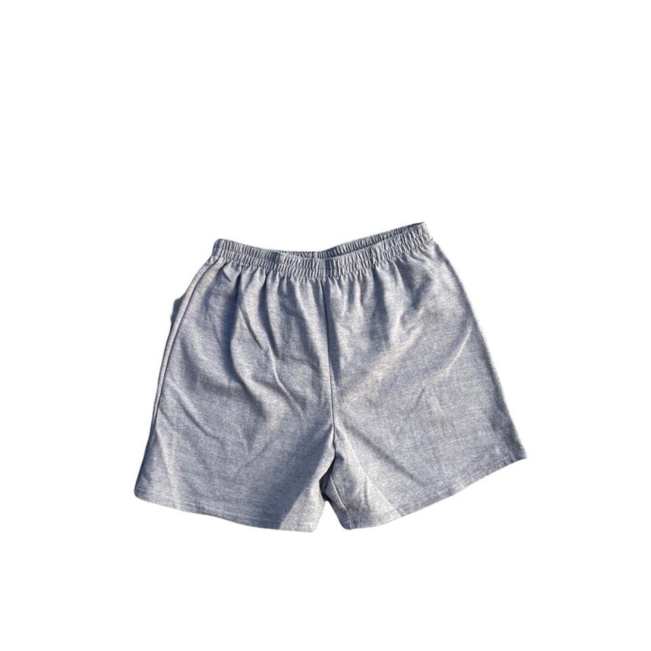 basic Editions Grey Sweat Shorts Medium All offers... - Depop