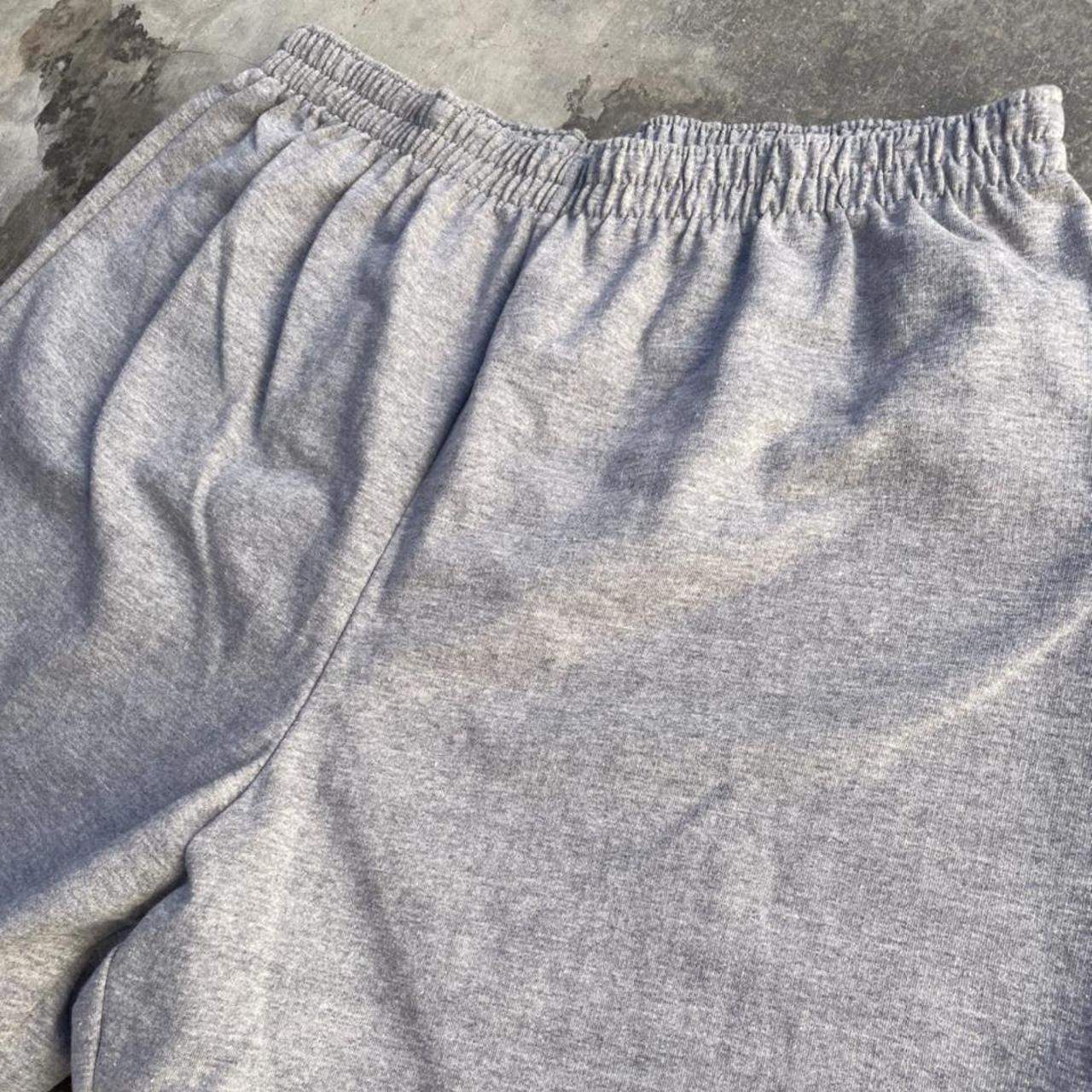 basic Editions Grey Sweat Shorts Medium All offers... - Depop