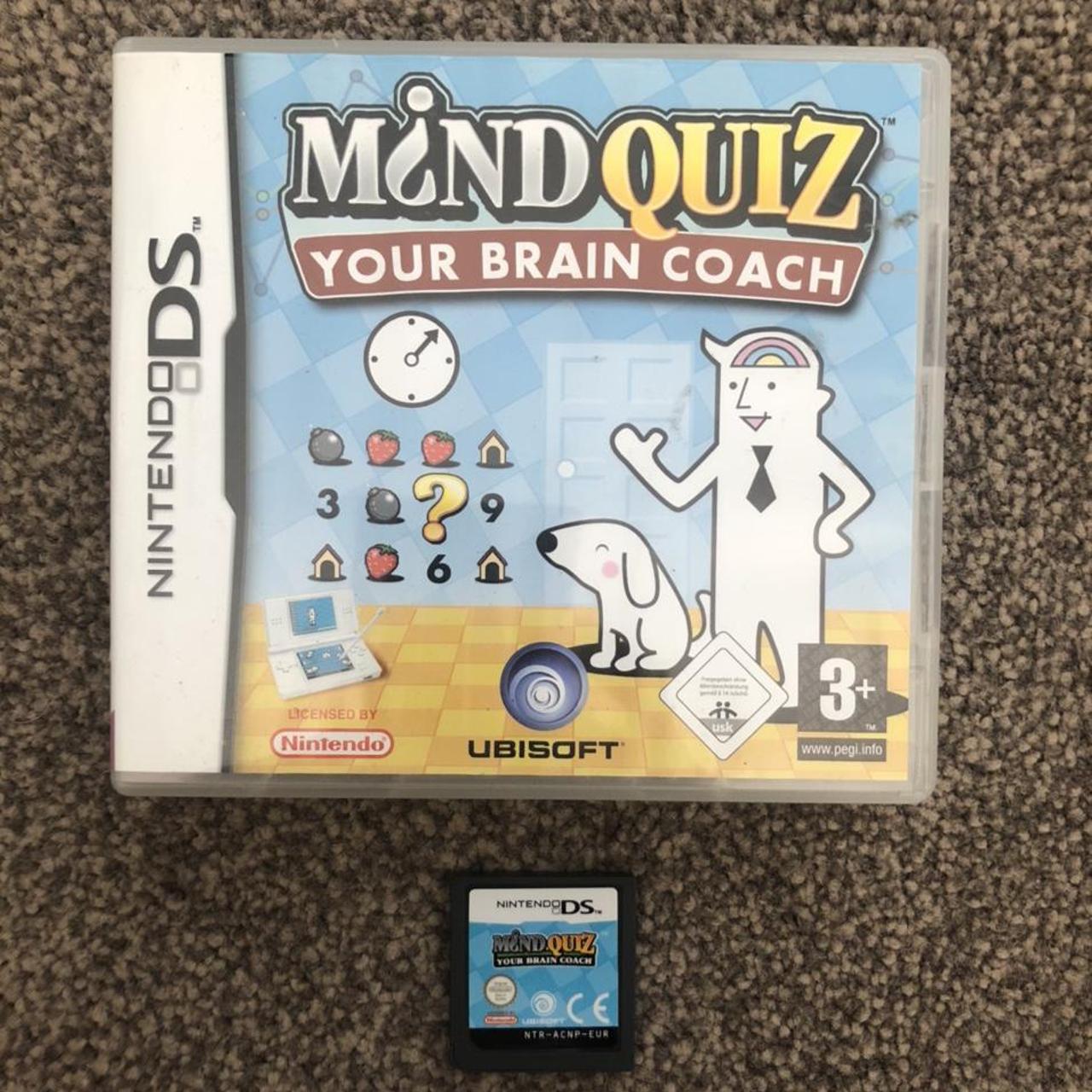 Mind Quiz Your Brain Coach Nintendo DS/3Ds Game,... - Depop