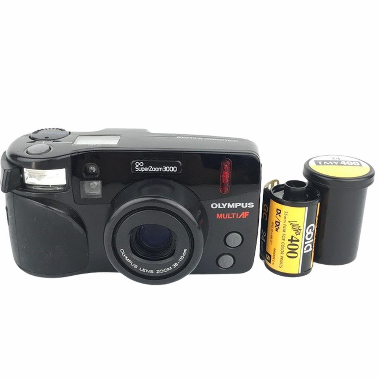 Olympus Superzoom 3000 35mm Film Camera 38-110mm... - Depop