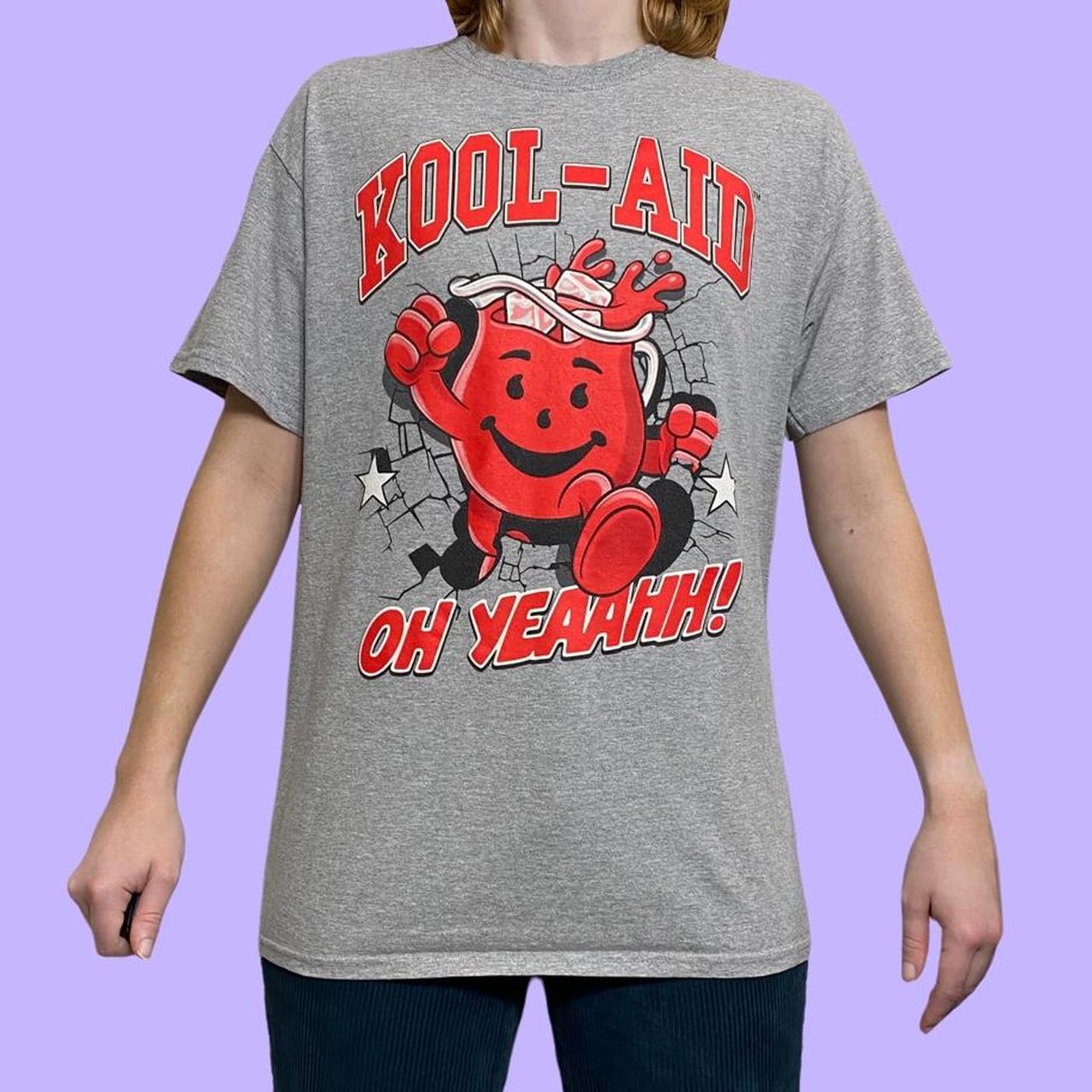 kool aid man oh yeah graphic tee SHIPPING IS FREE... - Depop