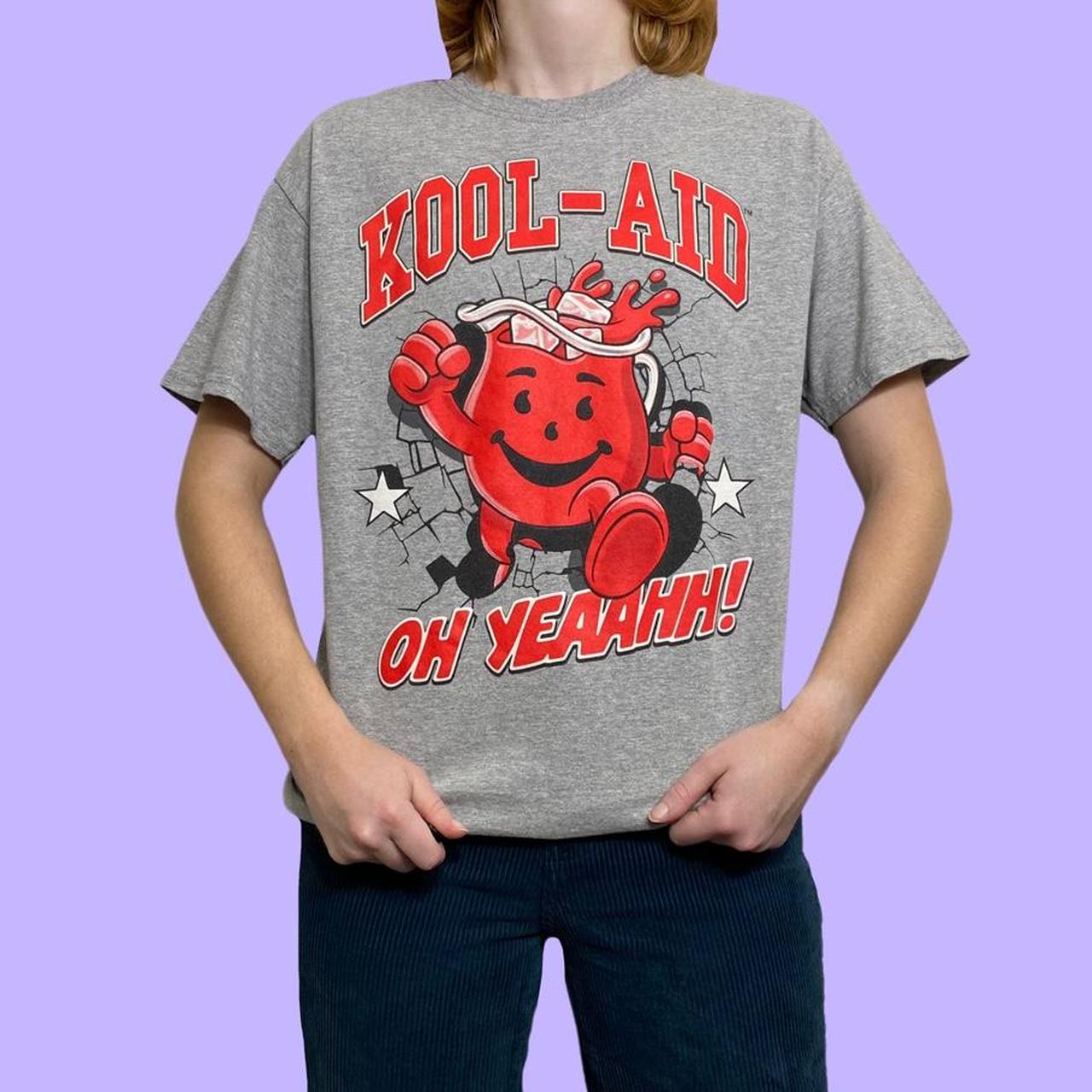 kool aid man oh yeah graphic tee SHIPPING IS FREE... - Depop