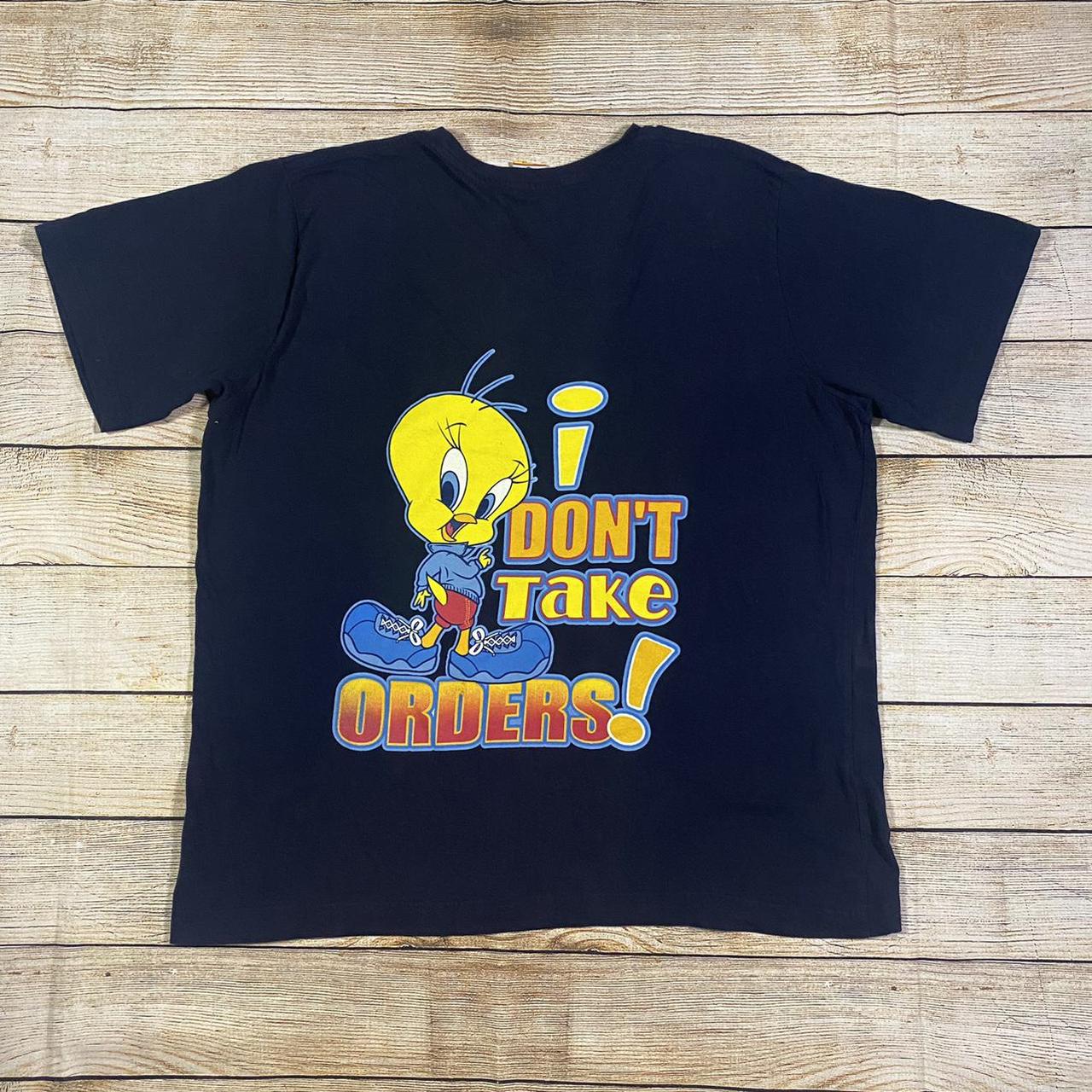 Vintage 1990’s Looney Tunes Tweety I’m The Boos... - Depop