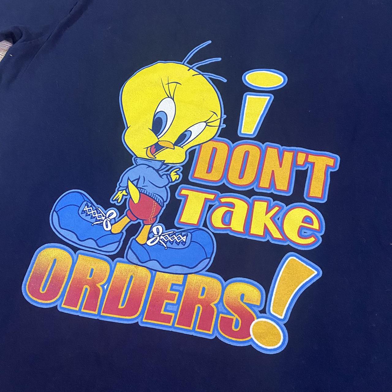 Vintage 1990’s Looney Tunes Tweety I’m The Boos... - Depop