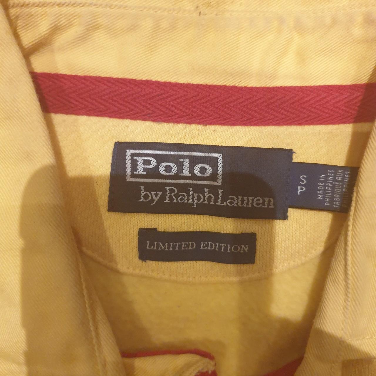 Ralph Lauren snow Beach Rugby shirt - Depop