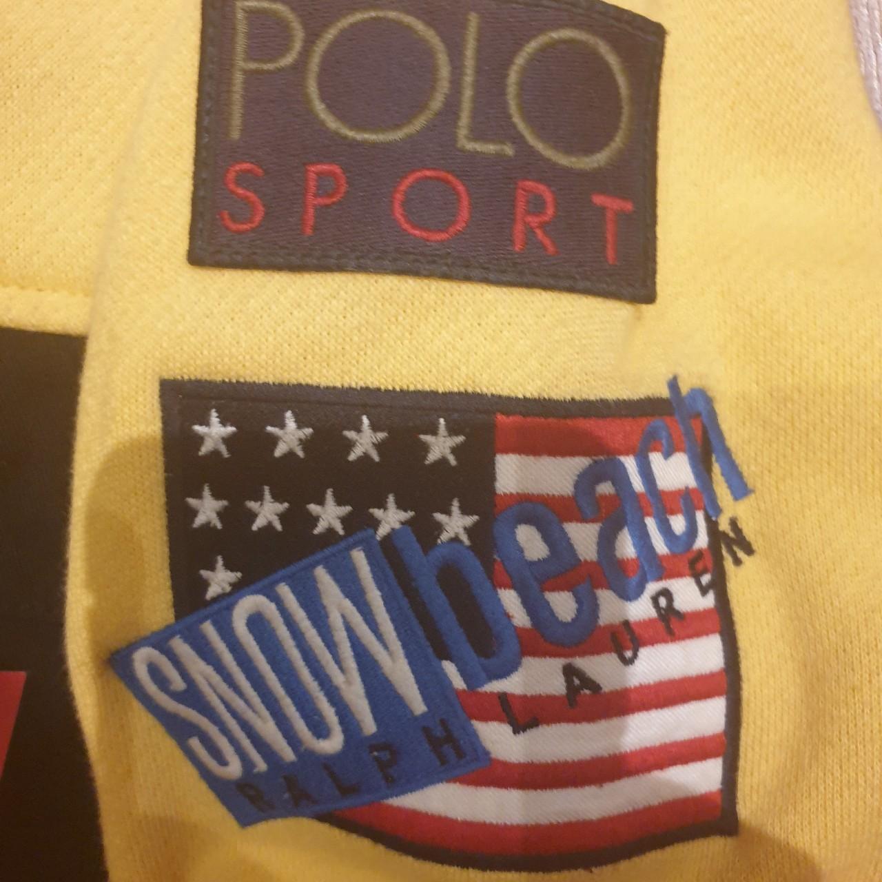 Ralph Lauren snow Beach Rugby shirt - Depop