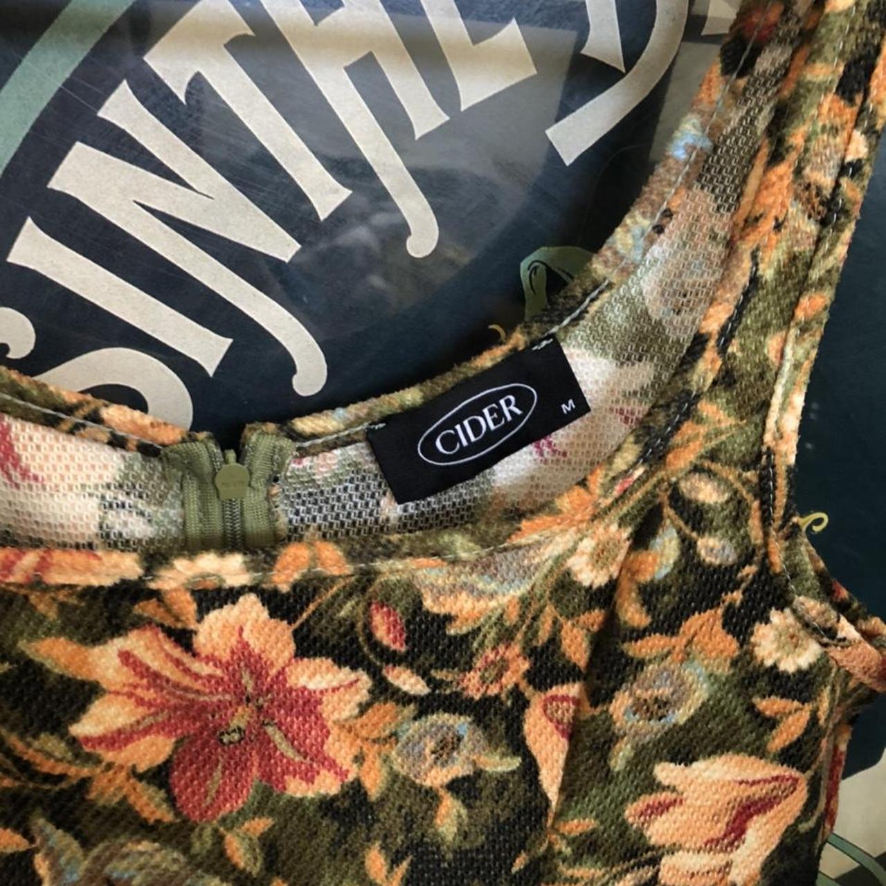 Cider floral mini dress. Perfect for Fall! - Depop