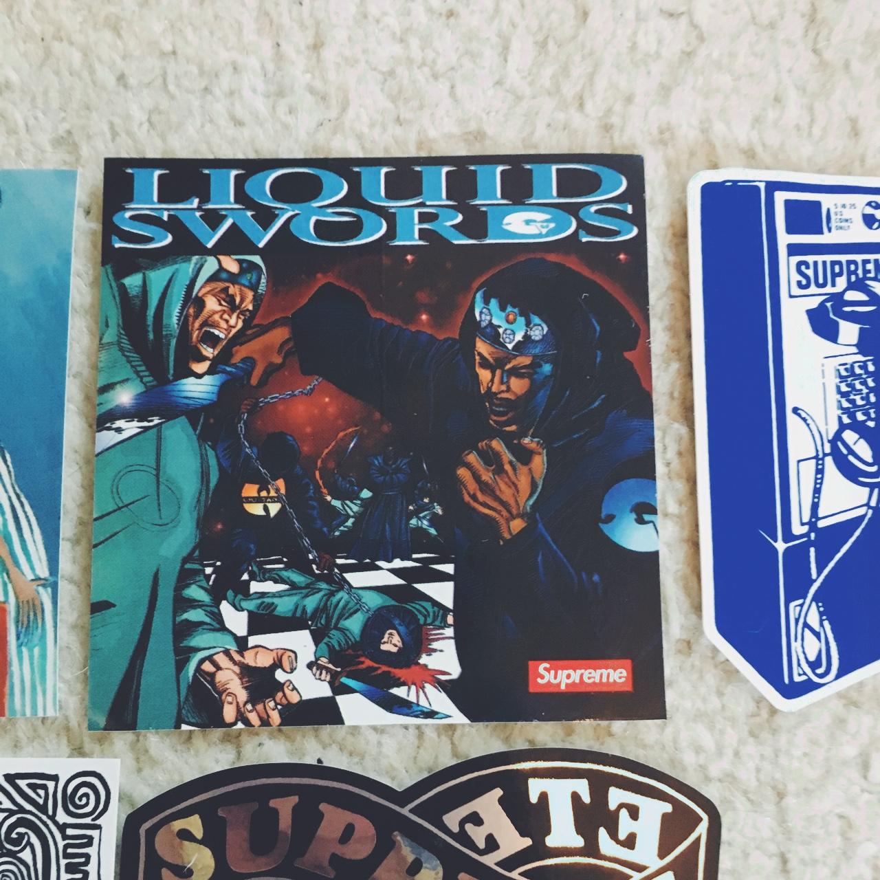 Supreme sticker pack x3 FW18 week 5 rare sticker... - Depop