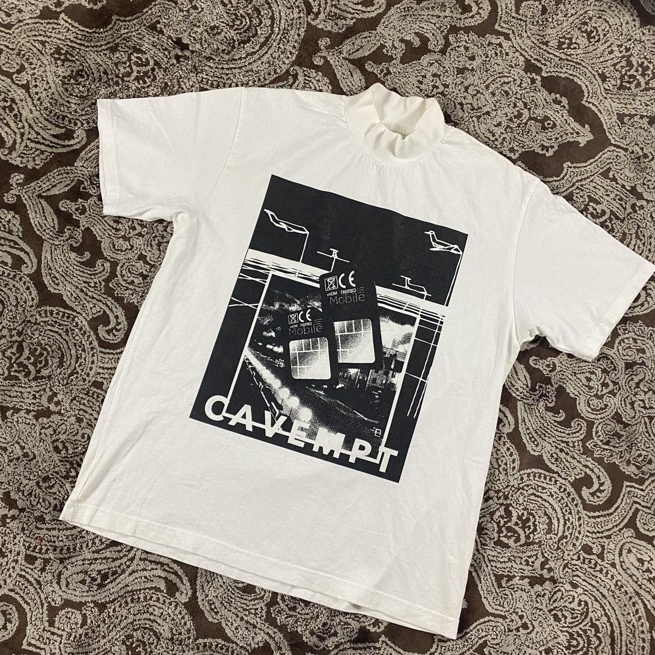 Cav Empt Mock Neck Tee super dope cav empt tee in... - Depop