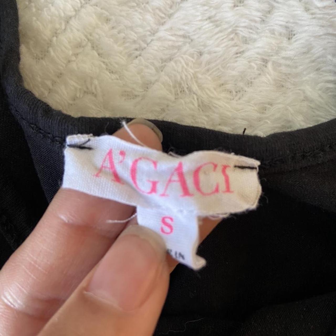 A'GACI Women's Black Vest | Depop