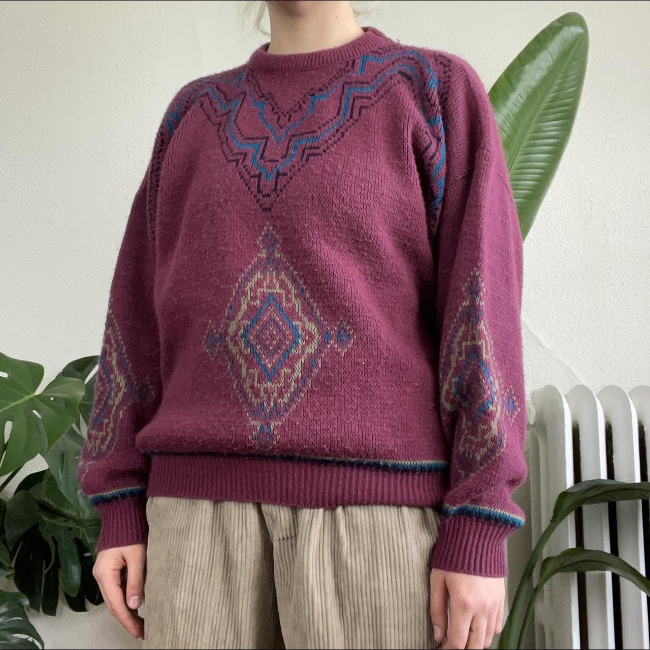 vintage sweater 🦜 ️ circa 1980’s by Gitano. made in... - Depop
