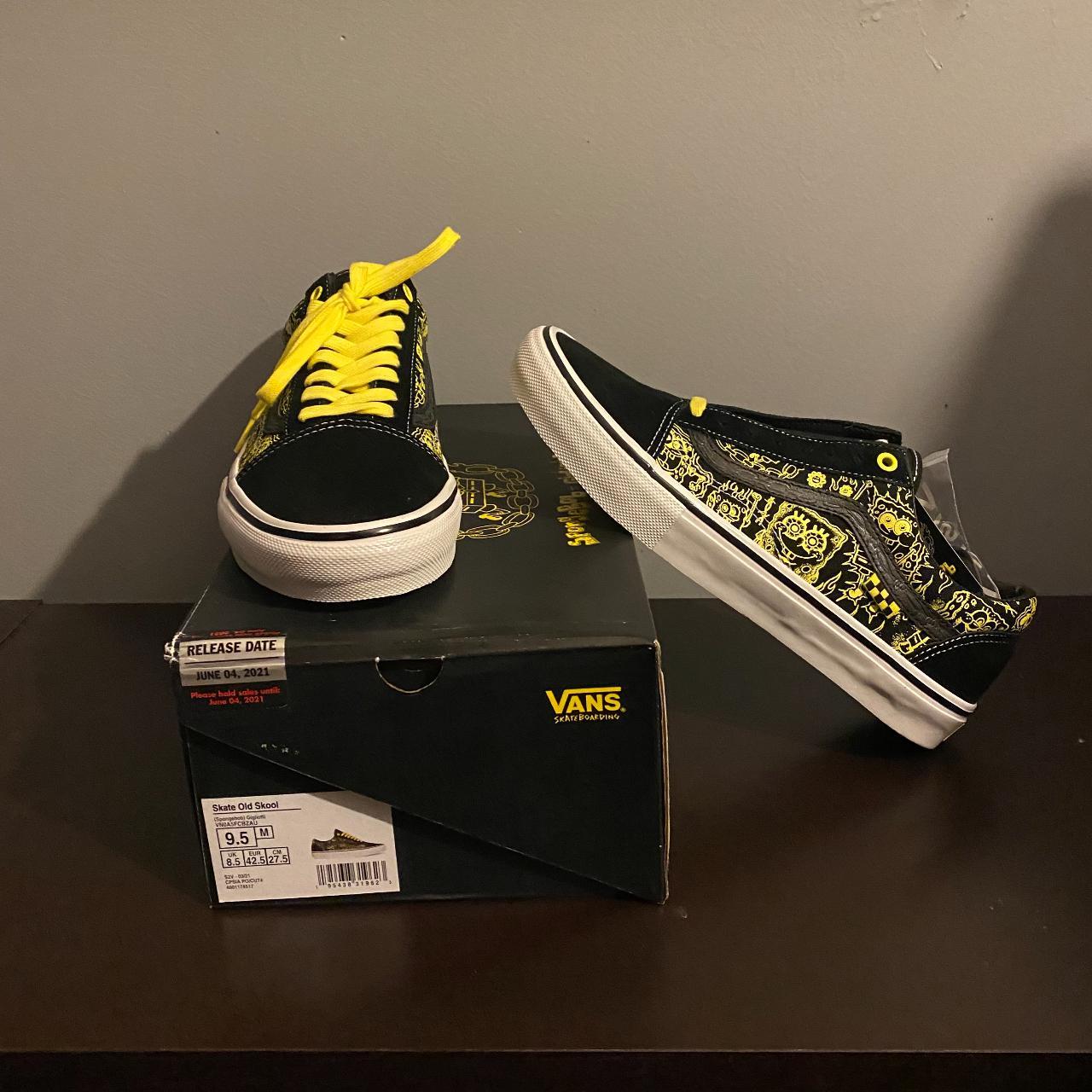 Limited edition Spongebob Vans • Gigliotti Skate... - Depop