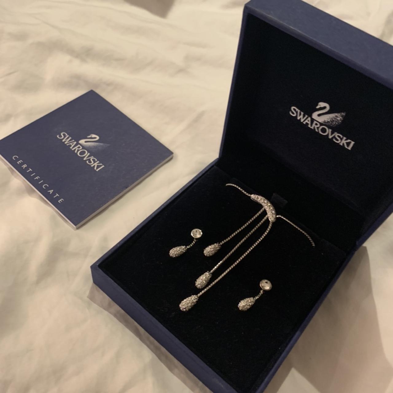 Swarovski gift set RRP £220 worn once perfect Xmas... - Depop
