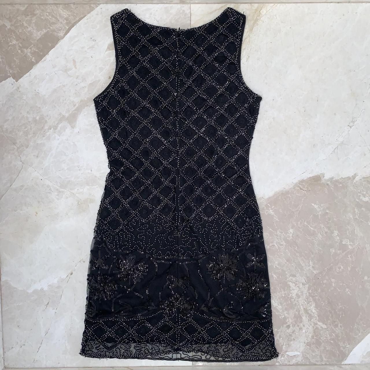 Tenki London stunning black flapper style Charleston... - Depop