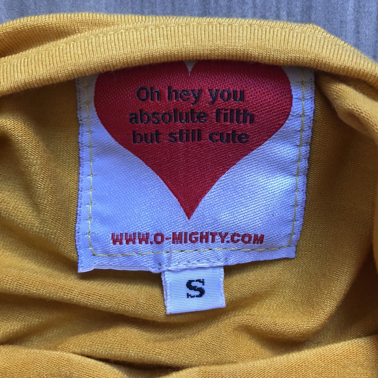 Omweekend QUENTIN TARANTINO YELLOW BODY Used only 1... - Depop