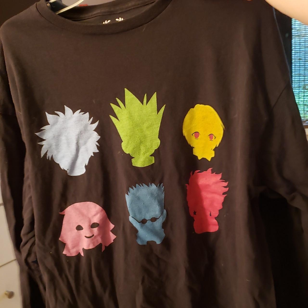 black long sleeve large hunter x hunter shirt #hxh... | Depop