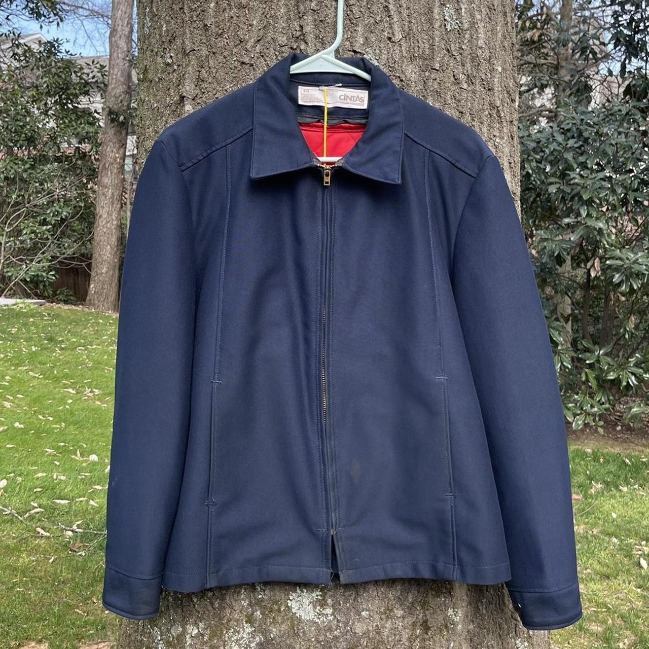 vintage 70s/80s Cintas made in USA work jacket with... - Depop