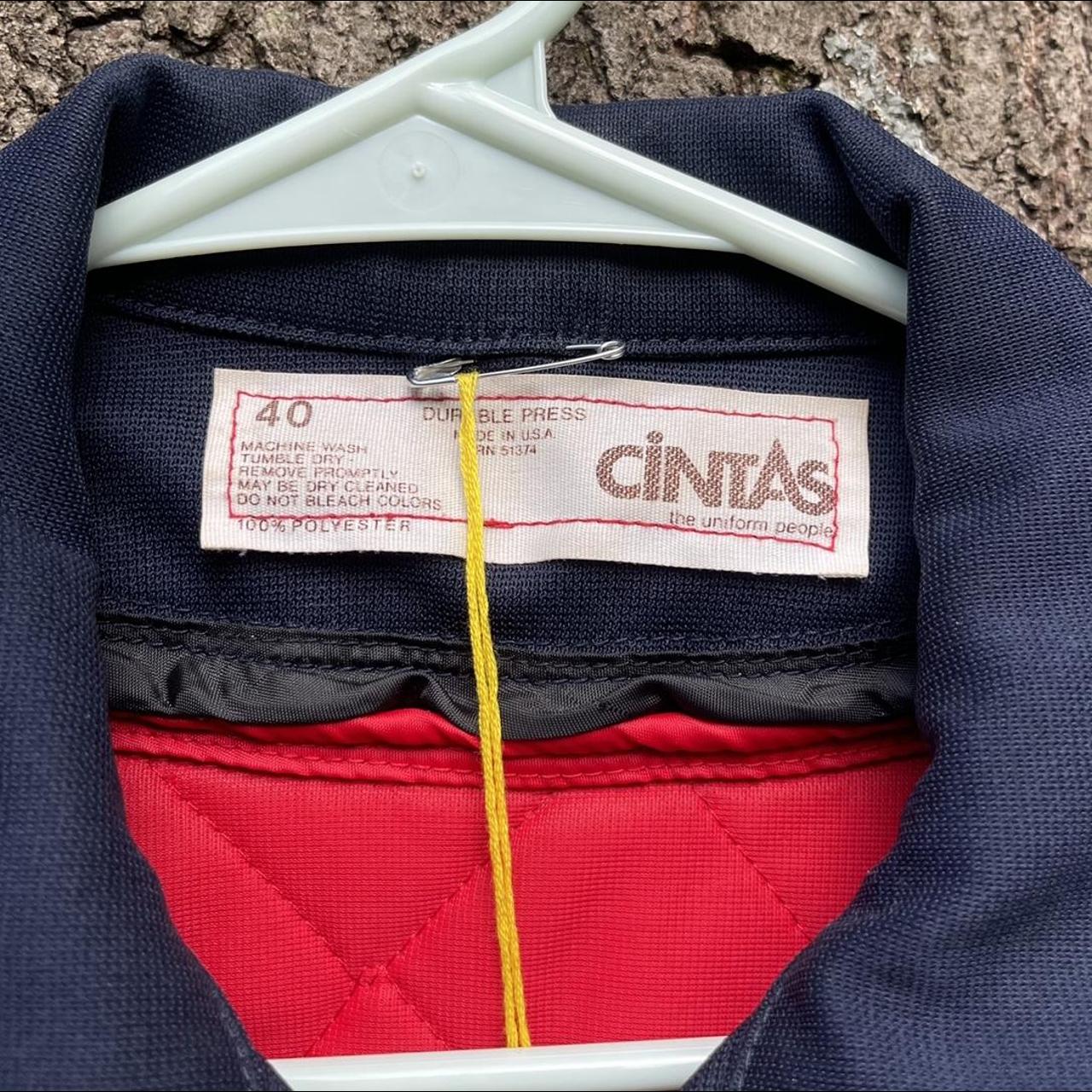 vintage 70s/80s Cintas made in USA work jacket with... - Depop