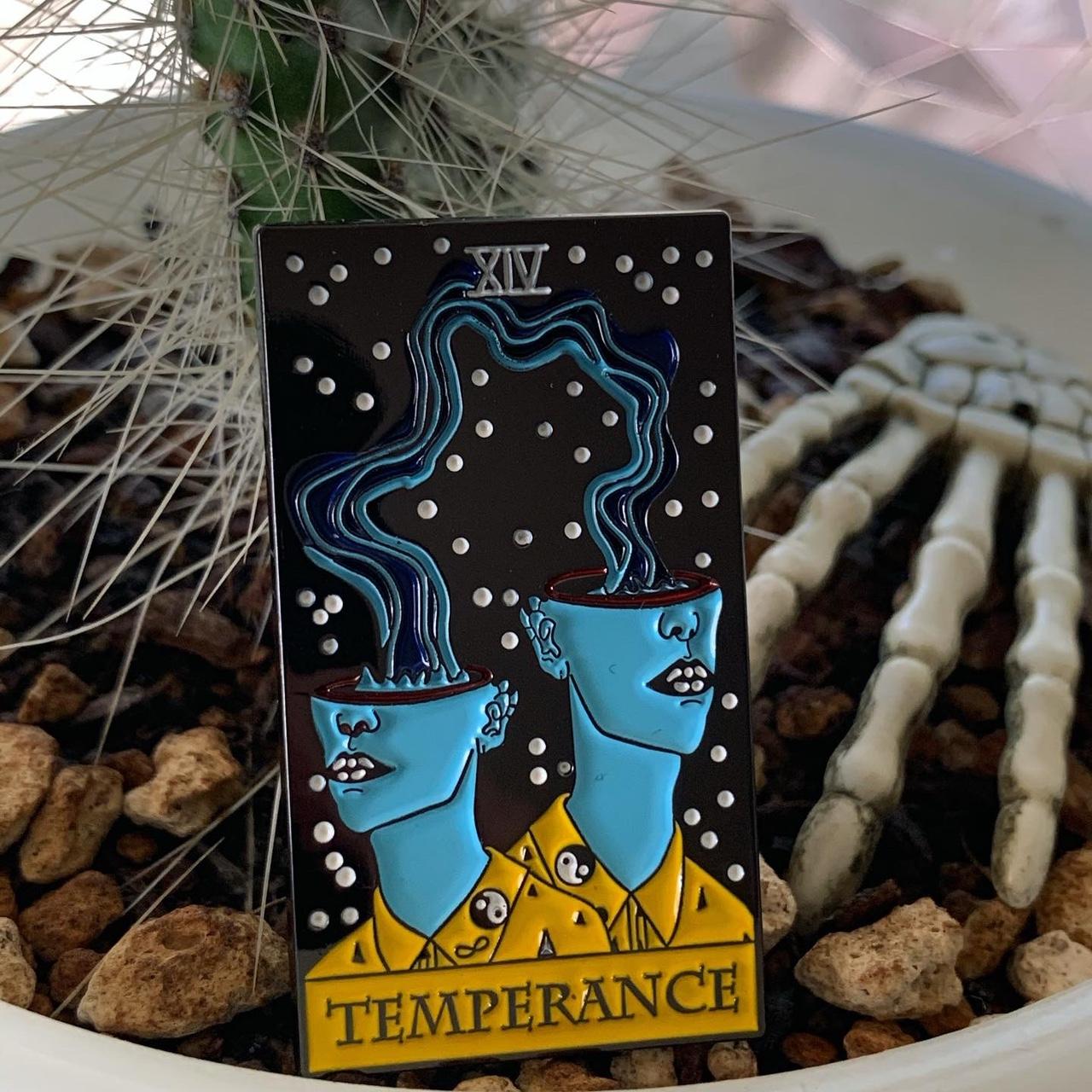 Enamel lapel pin bundle 1 Moon Power 2” pin 1... - Depop