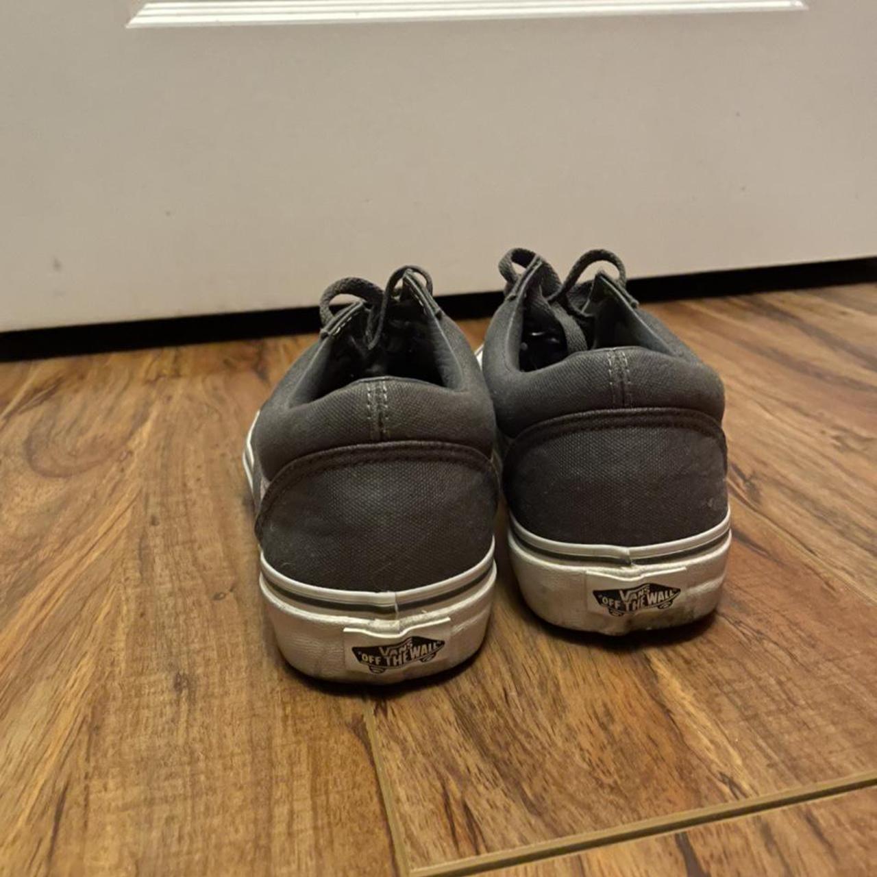 Grey Old Skool Vans Size 6 men, 7.5 women Some... - Depop
