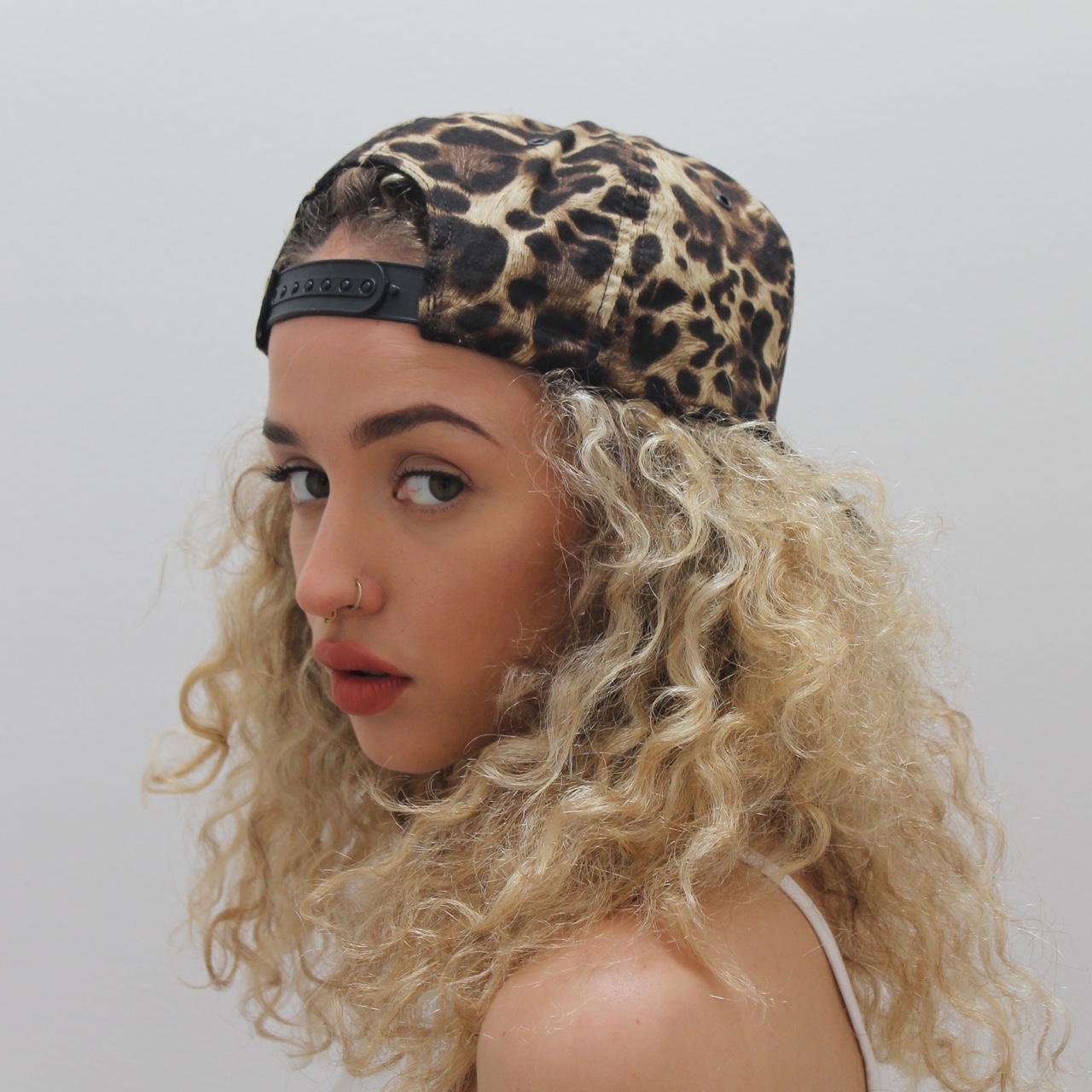 Great condition Publish 5 panel hat leopard... - Depop