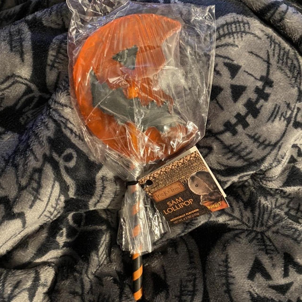 Trick R Treat Sam lollipop - large Spirit Halloween... - Depop