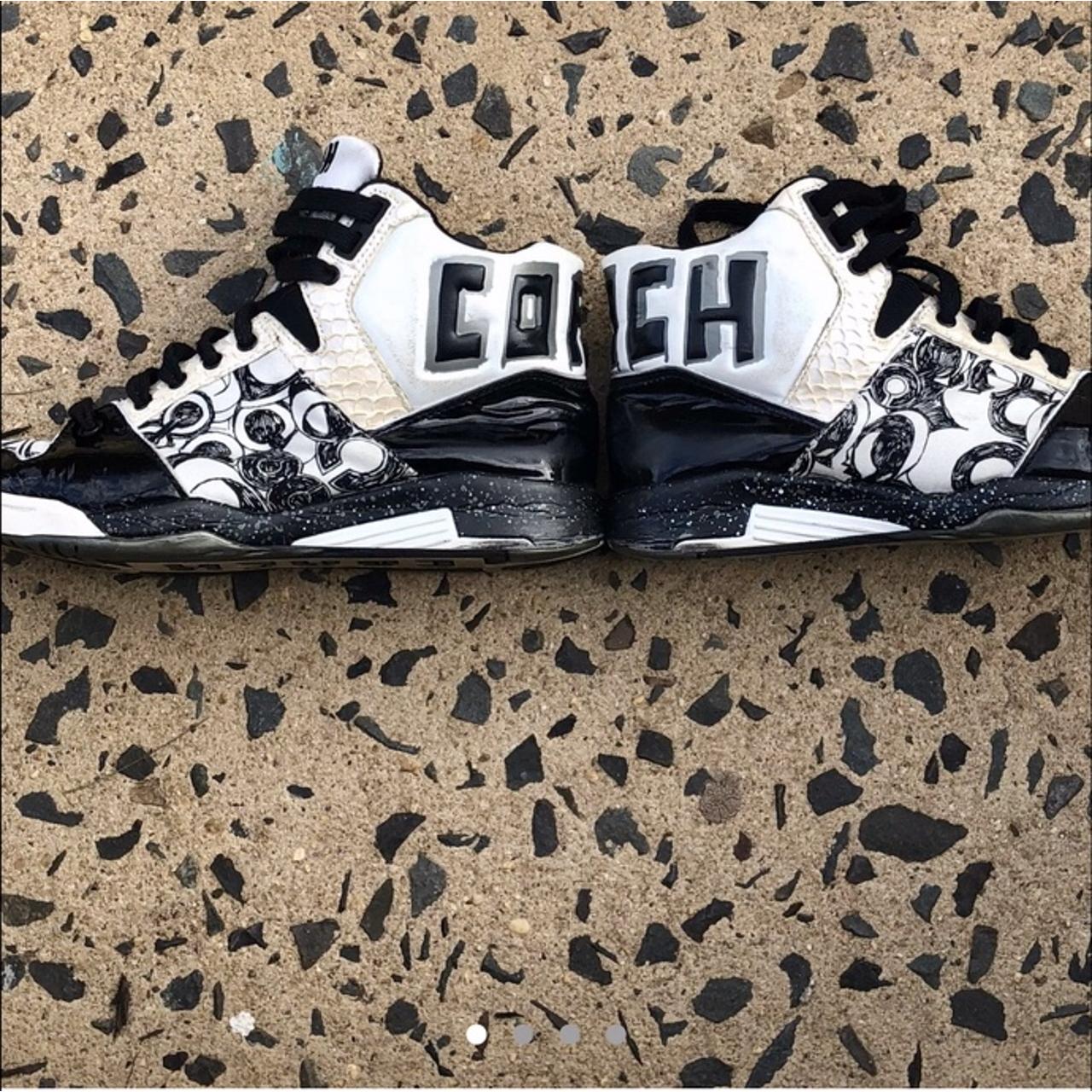 Vintage Coach Graphic High Top Sneakers These are... - Depop