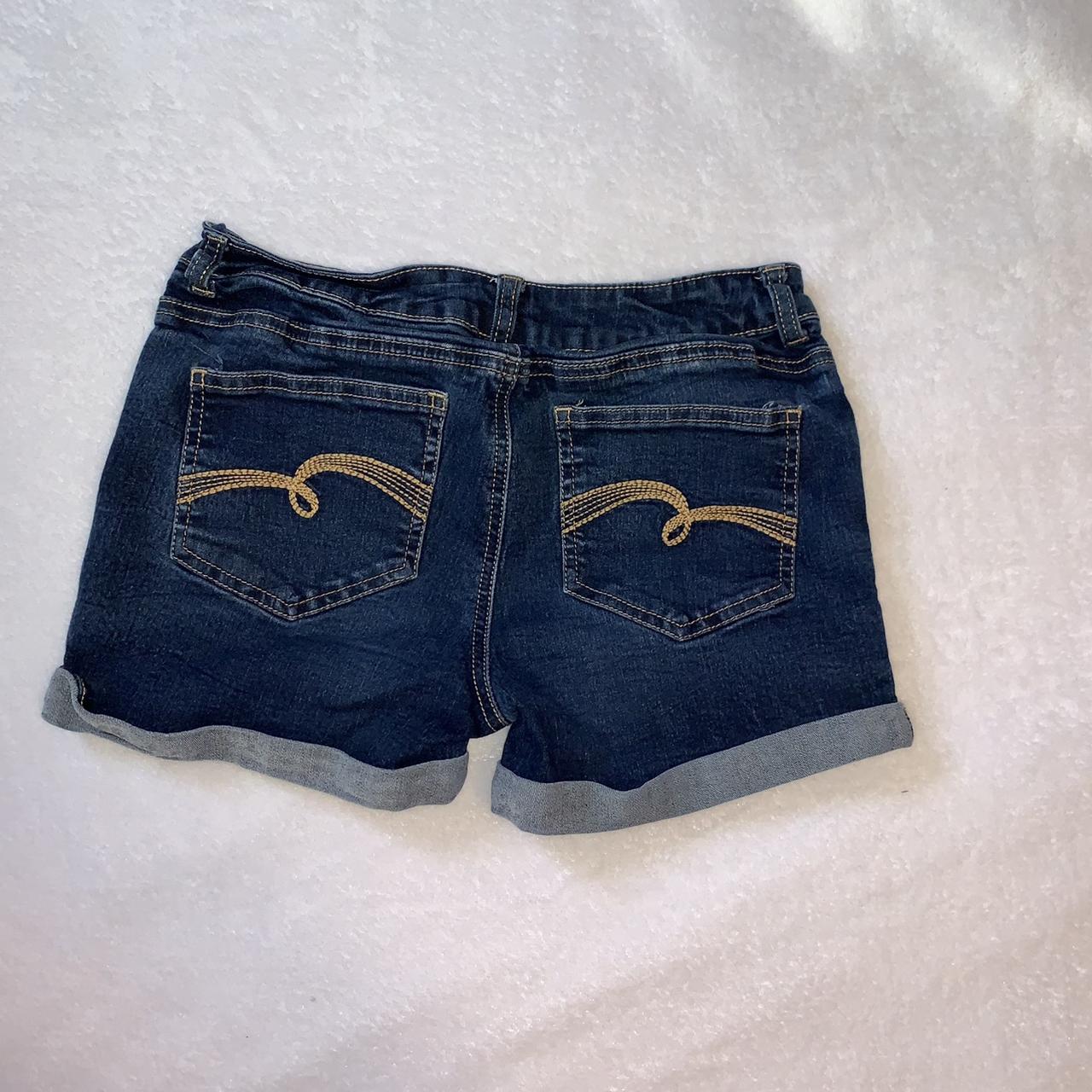 Justice denim shorts Size - 16R could fit 0 or 00... - Depop
