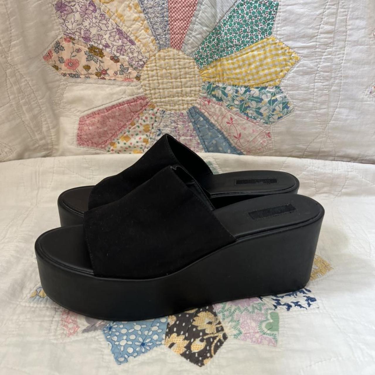 Vintage Forever 21 platform sandals! Used but barley... - Depop