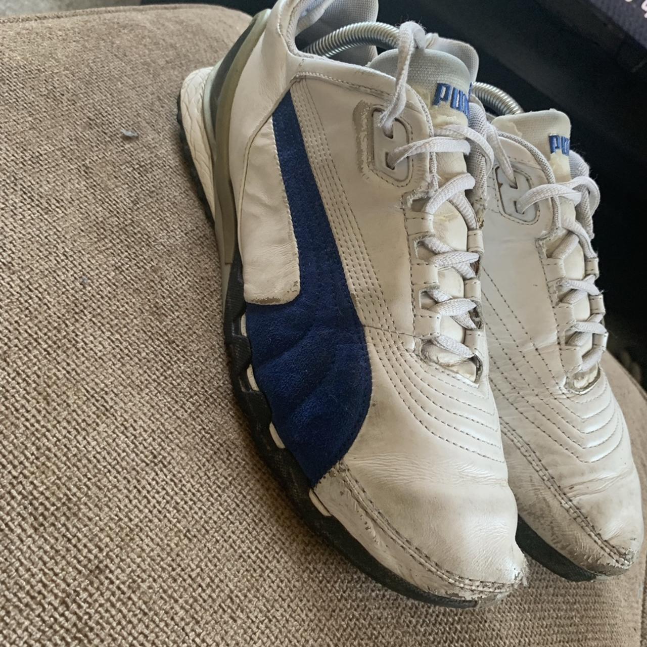 Puma trainers A bit of wear and tear in toe and... - Depop