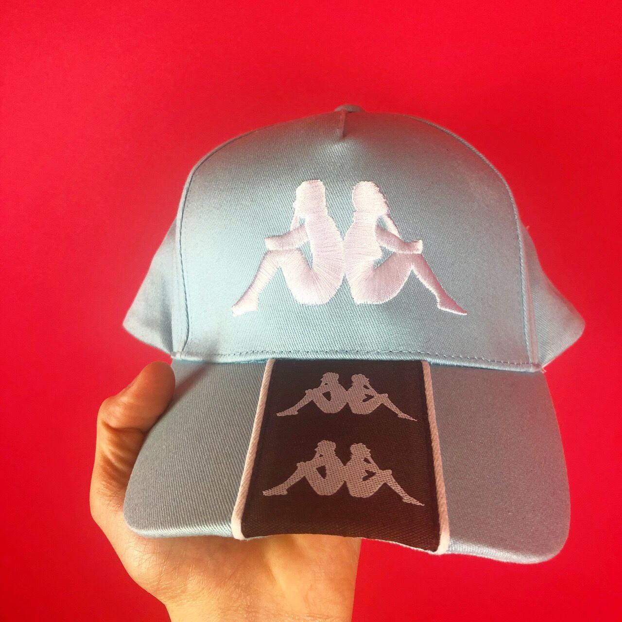 Kappa Hat Super rad baby blue Kappa Hat. Has huge... - Depop