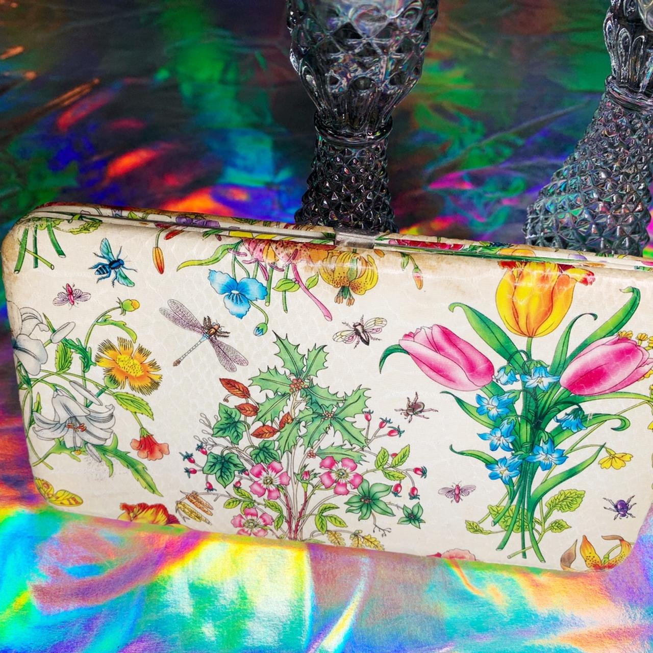FLOWERS & FIREFLIES’ WALLET ☆ -such a beautiful... - Depop
