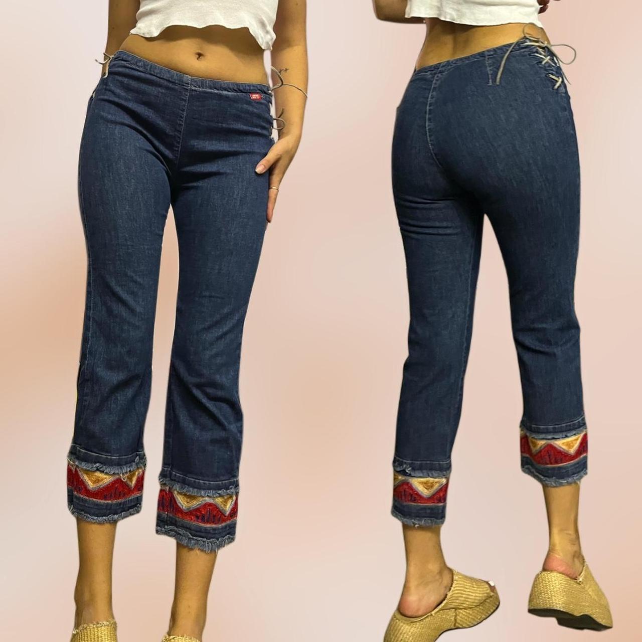 Vintage 90s low rise miss sixty pants Perfect... - Depop