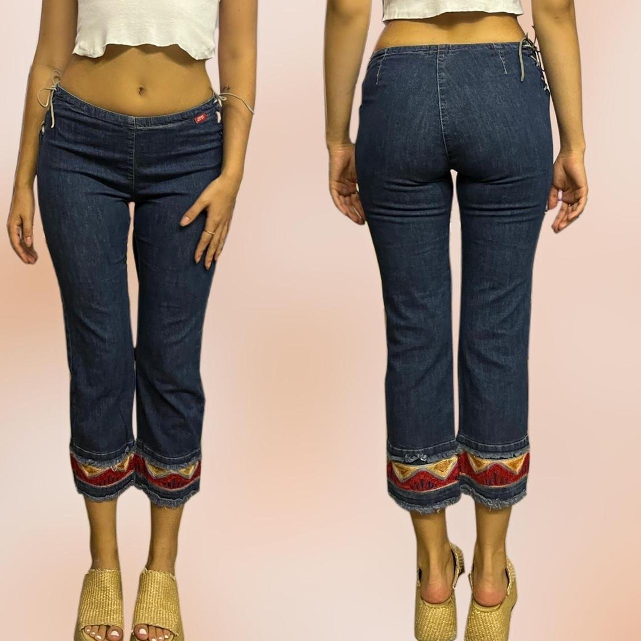 Vintage 90s low rise miss sixty pants Perfect... - Depop