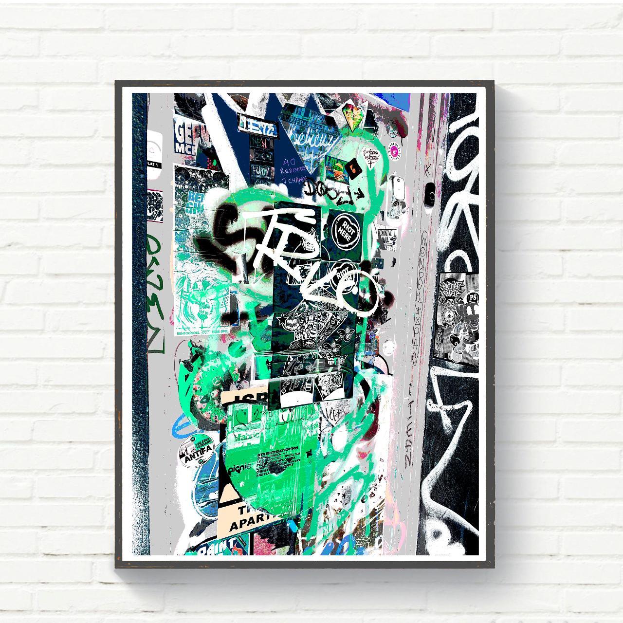 graffiti street art wall art poster print , orginal... - Depop