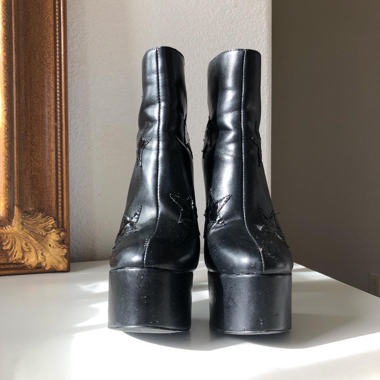 Nasty Gal Star platform boots with a 1 ¾ inch... | Depop