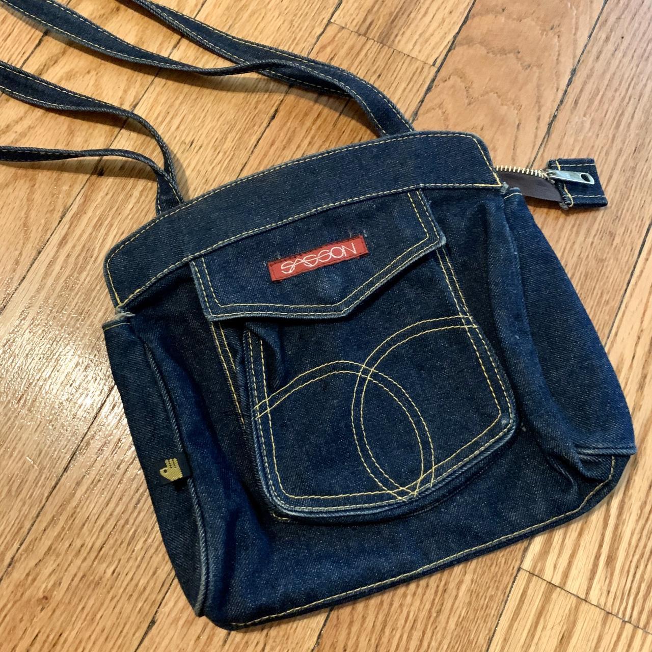 Vidal Sassoon Women's Navy Bag | Depop