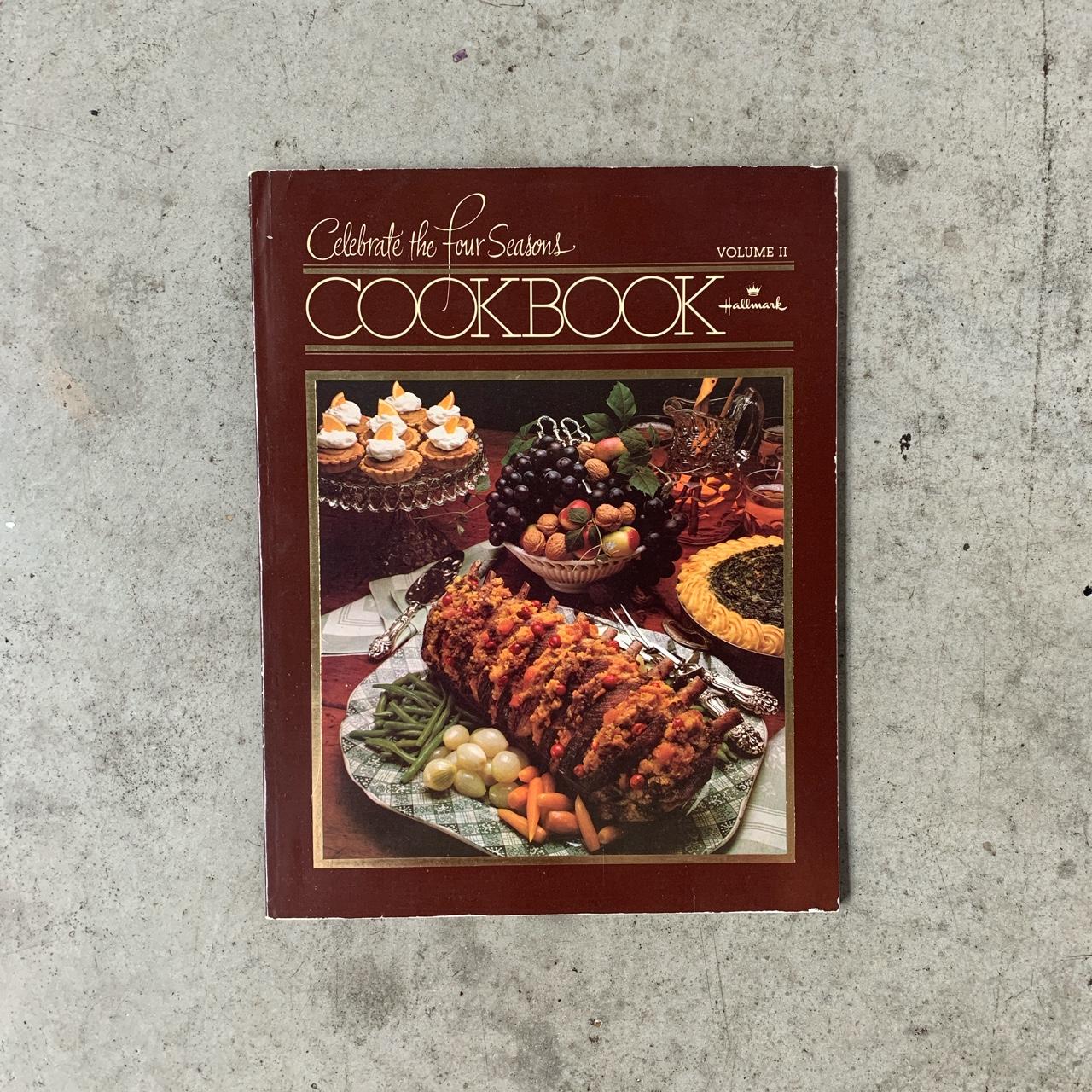 Vintage Hallmark Cookbook Celebrate the four seasons... - Depop