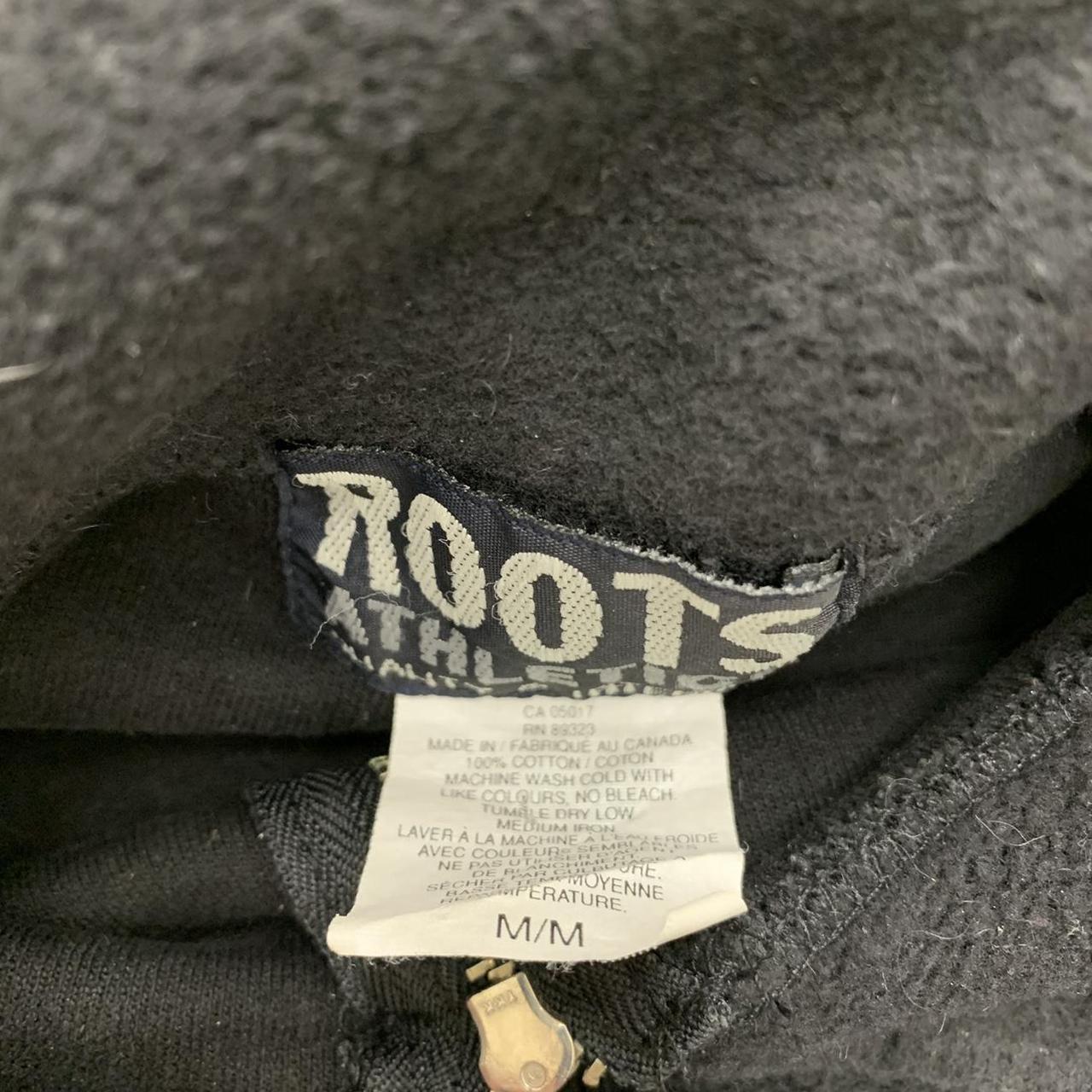 Vintage Roots 2001 US Open sweatshirt in black. Mens... - Depop