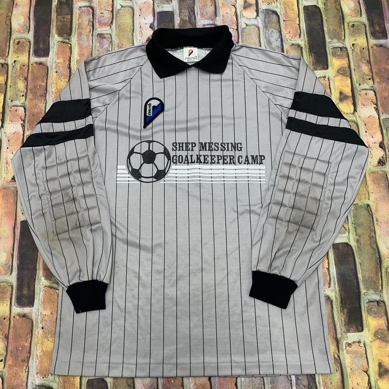Vintage Reusch Shep Messing Goalkeeper Camp soccer... - Depop