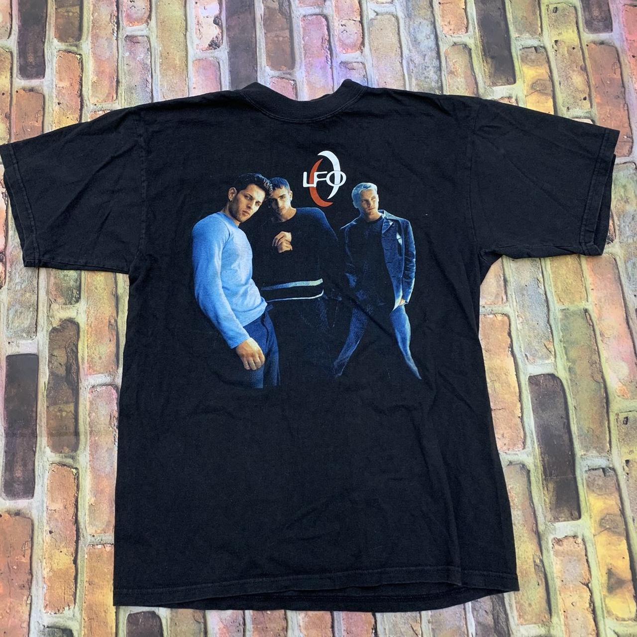 Vintage LFO band tee in black. From the late 90s.... - Depop