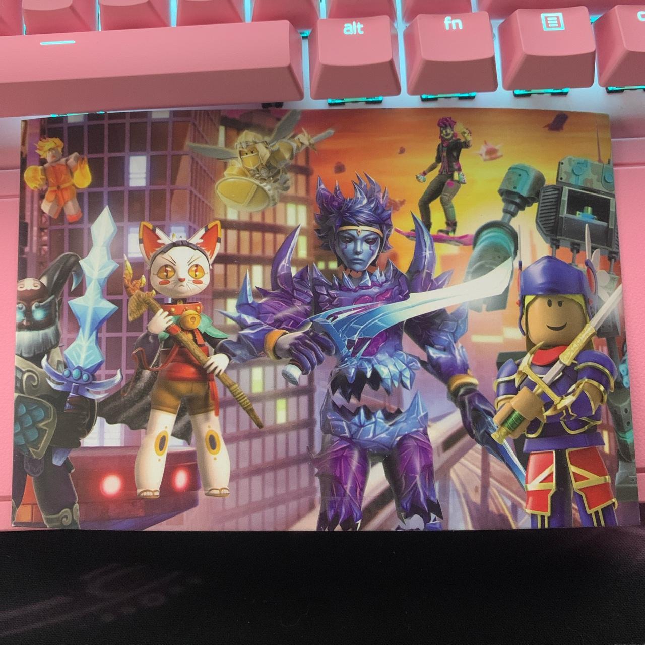 Roblox 4x6 Poster Card More accurately 10cm x 15cm.... - Depop