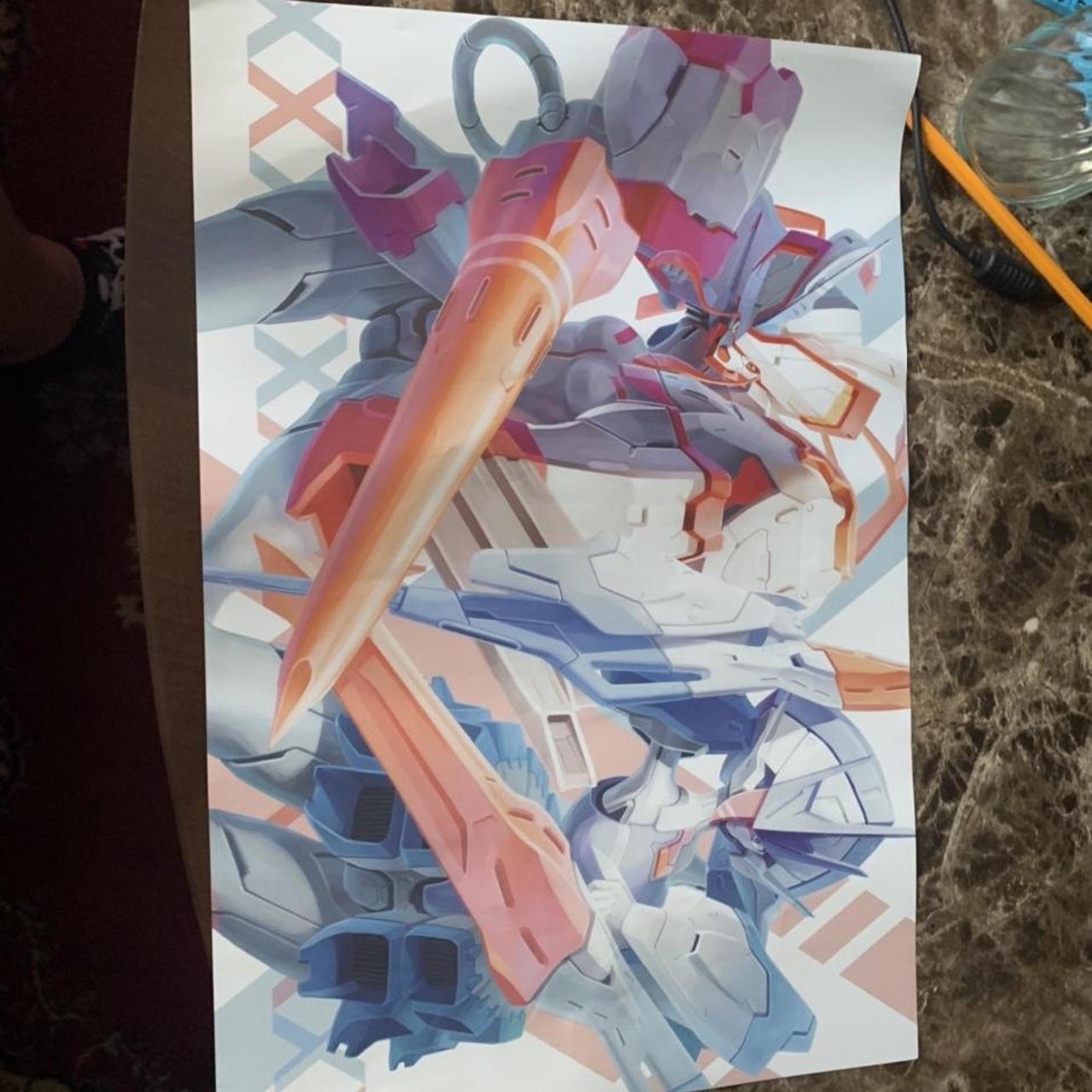 Darling in the FRANXX Mech Suit Poster Brand new... - Depop