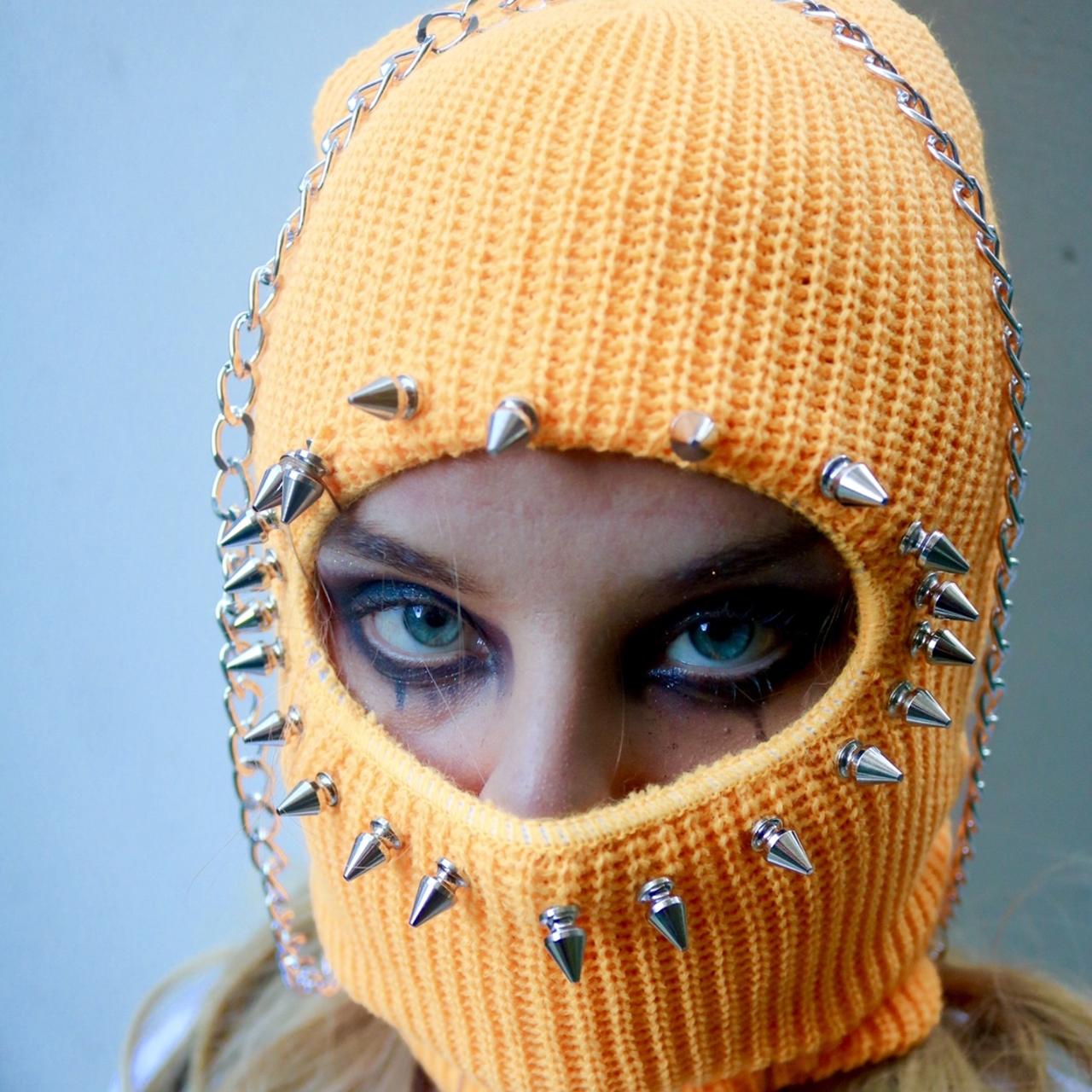 INVASION HALLOWEEN UNIQUE PIECE SKI MASK WITH SPIKE... - Depop