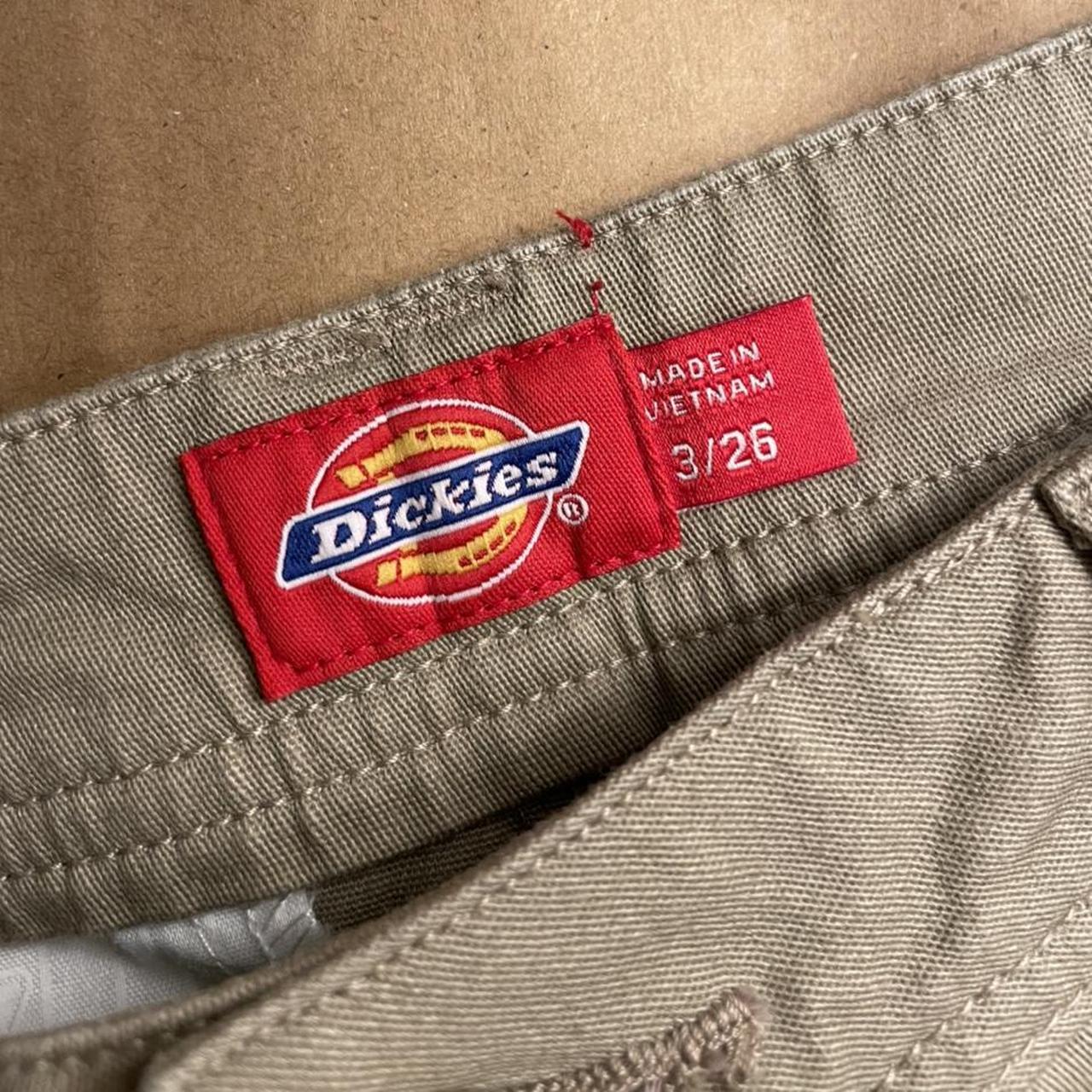 DICKIES KHAKI PANTS • Cute skinny fitting jeans... - Depop